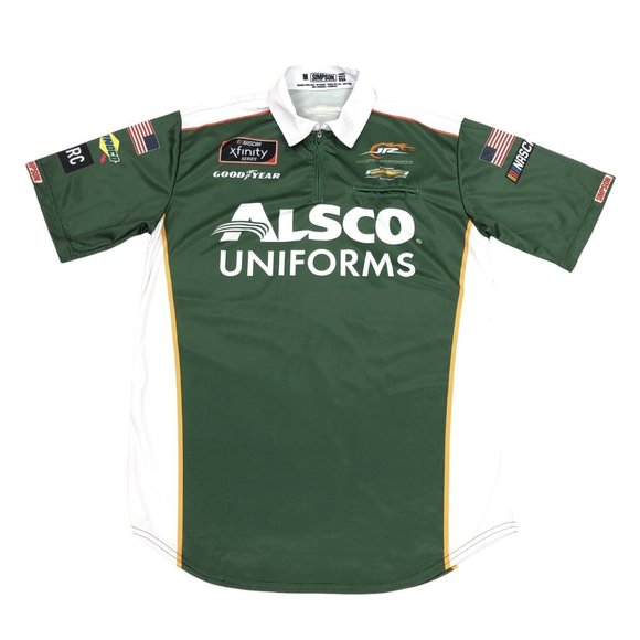 Simpson | Shirts | Simpson 4 Zip Zip Racing Shirt Men Size M Chevy Rc ...